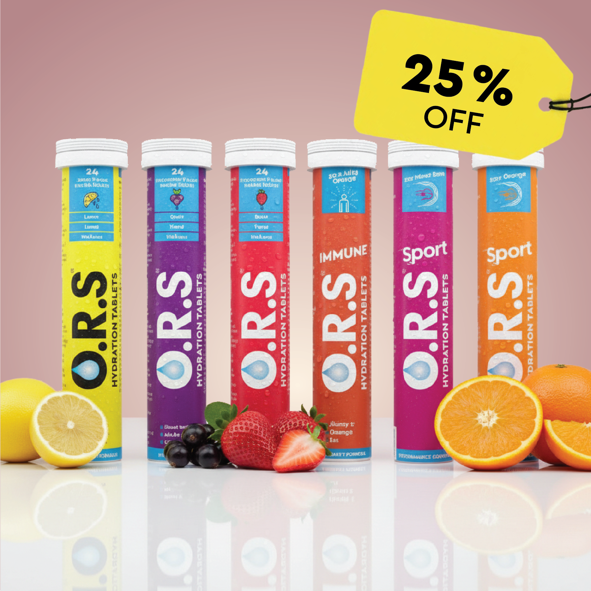 O.R.S Electrolyte Tablets Bundle | Best UK Dissolvable Tablets by O.R.S ...