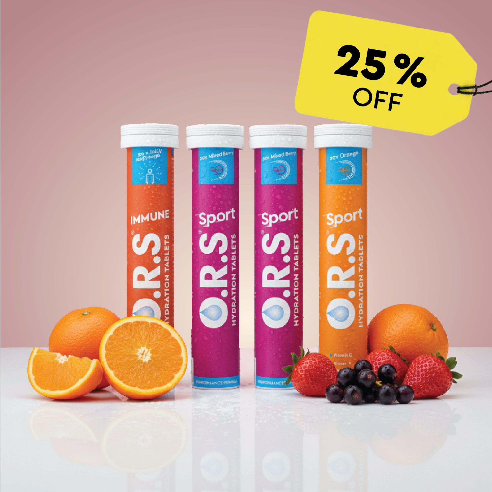 Electrolyte Tablets Sports Bundle | Best UK Dissolvable Tablets by O.R ...