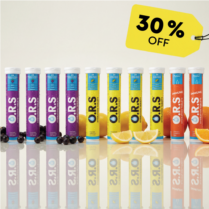O.R.S Hydration - Dehydration Tablets for Electrolyte Drinks