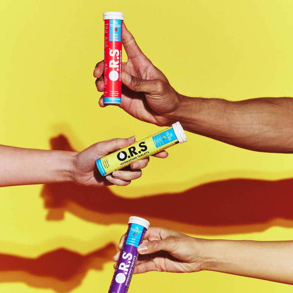 O.R.S Hydration - Electrolyte Tablets in Natural Flavours